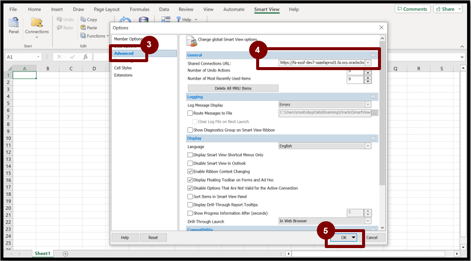 Financial Services and Budget - Using Smart View for the General Ledger ...