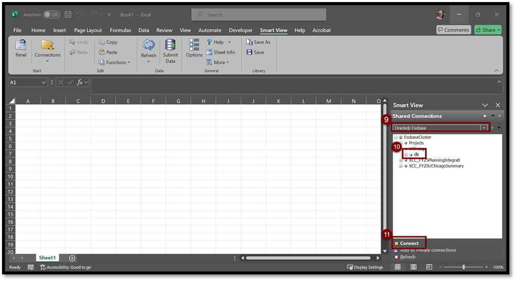Financial Services and Budget - Using Smart View for the General Ledger ...