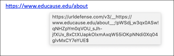 IT Services Knowledge - Email URL Rewriting - Services Portal